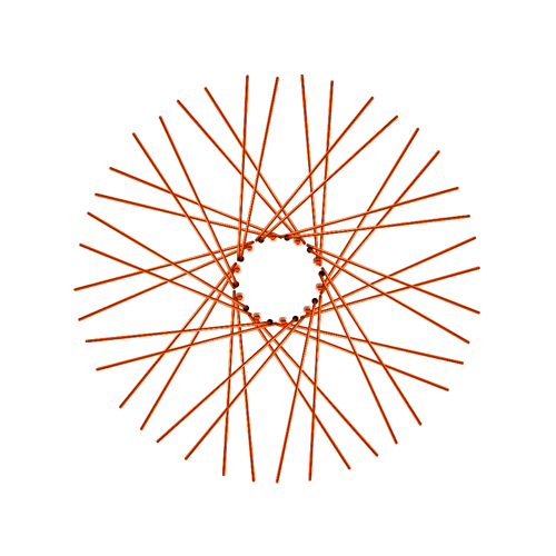 40 Smooth Spokes - 21" - Copper – Ridewright Wheels